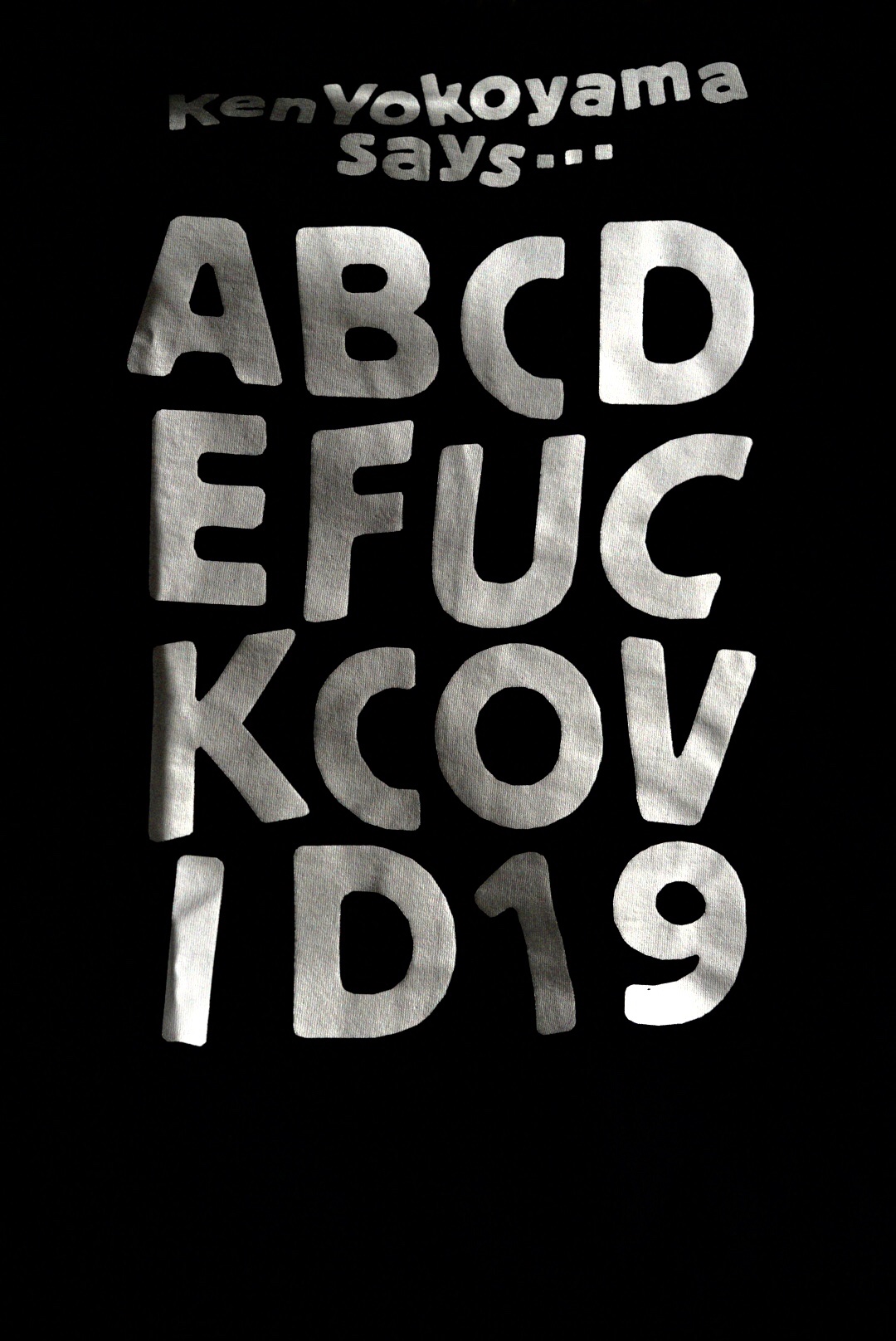 abcdefuck T-shirts をゲット – 仮面ライダー寿限無
